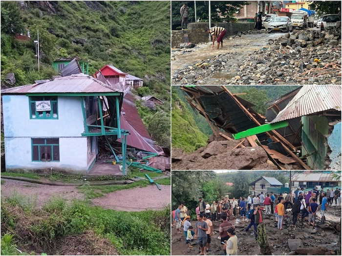 Manali Weather Update Flood Landslide Cloud Burst Again in Kullu Manali ...