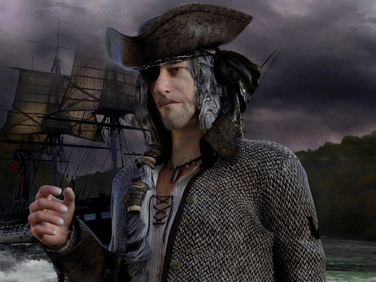 Why pirates wear a black patch on one eye is it a story superstition or ...