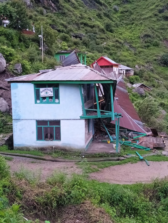 Manali Weather Update Flood Landslide Cloud Burst Again in Kullu Manali ...