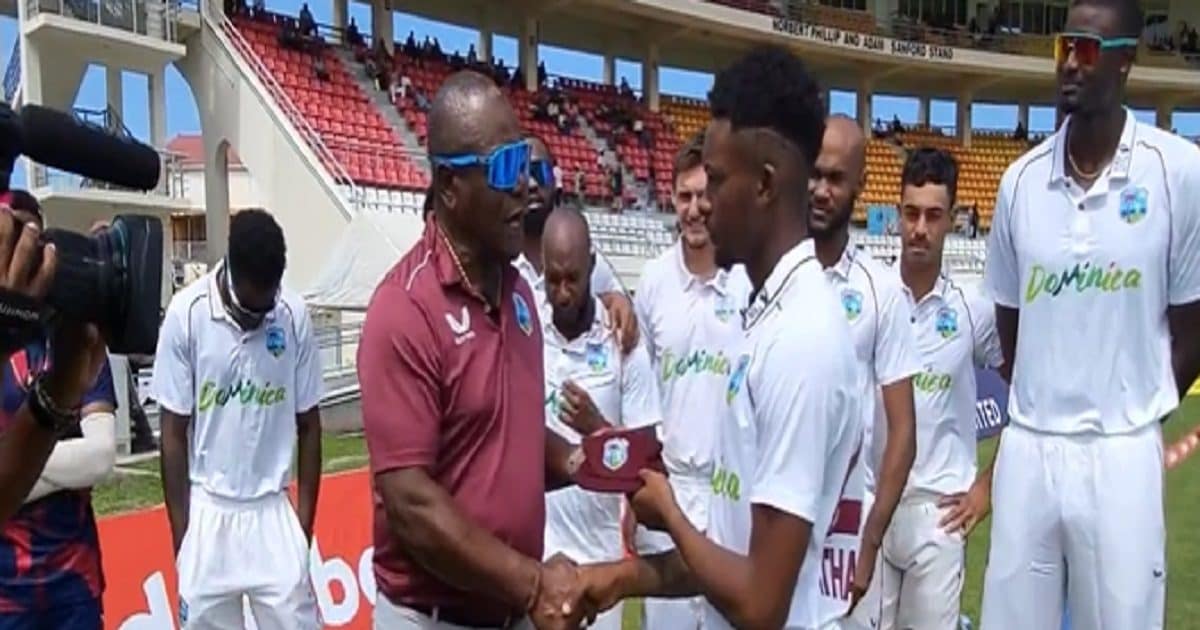 Alick Athanaze Test Debut: चक्रवात में घर टूटा था, क्रिकेट किट नहीं थी ...