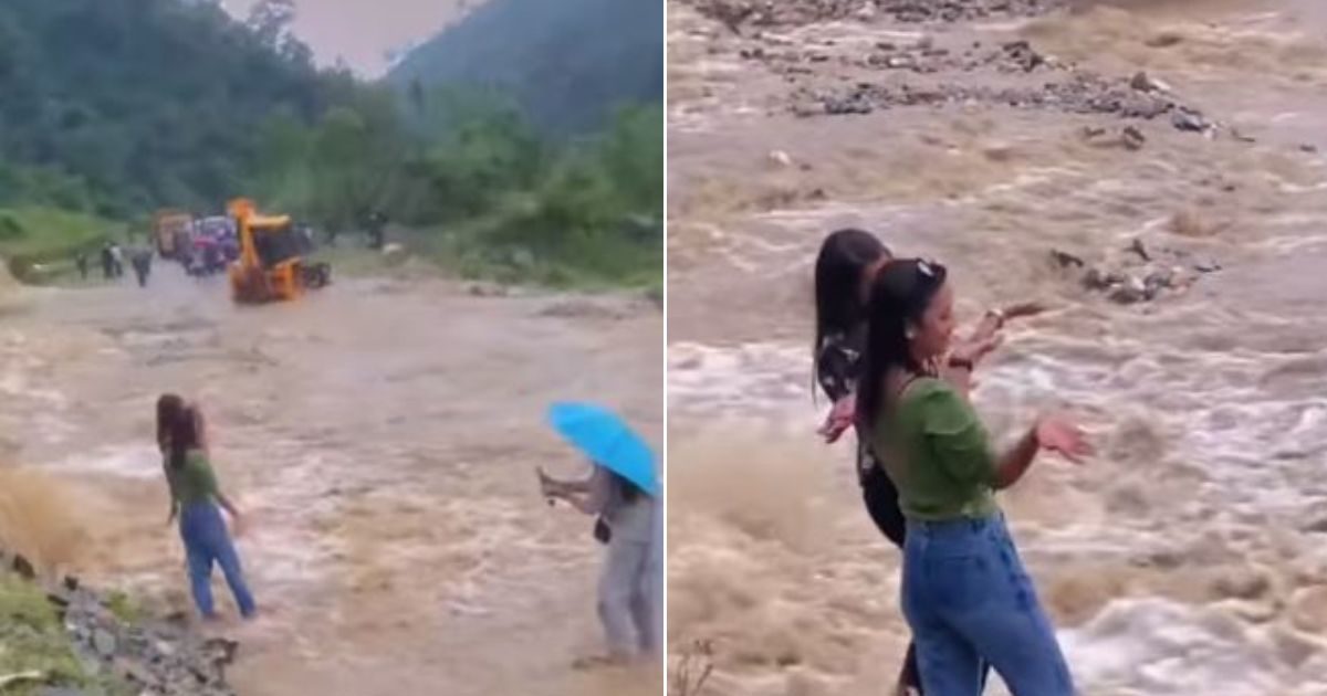 Viral Video: बाढ़ से सड़क पर लगा जाम, बीच में डांस करने लगी लड़कियां ...
