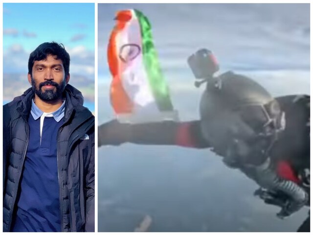 कभी परिवार ने एवरेस्ट चढ़ने से रोका था, अब जितिन ने 42000 फीट से लगाई ...