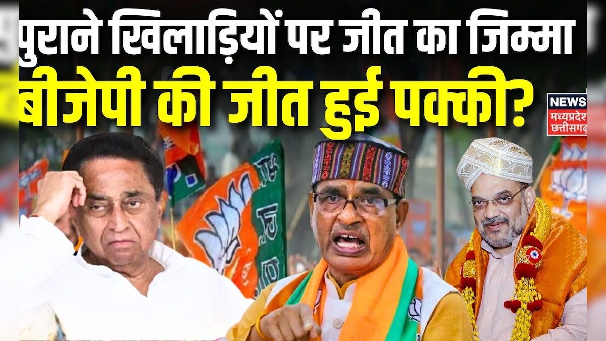 MP Elections 2023 : BJP ने पुराने खिलाड़ियों को दिया जीत का जिम्मा ...