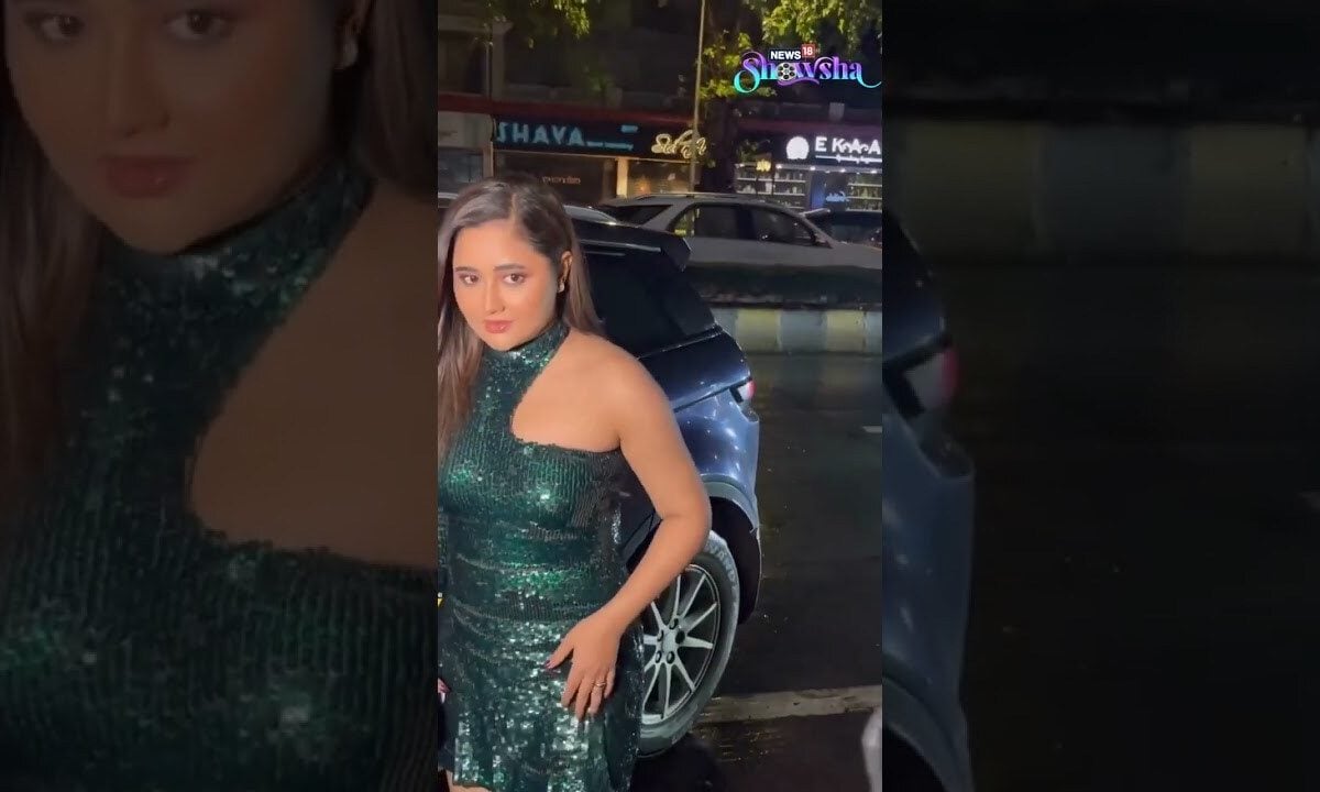 Rashmi Desai Looks Fabulous In Green At Akanksha Puri's Birthday Bash # ...