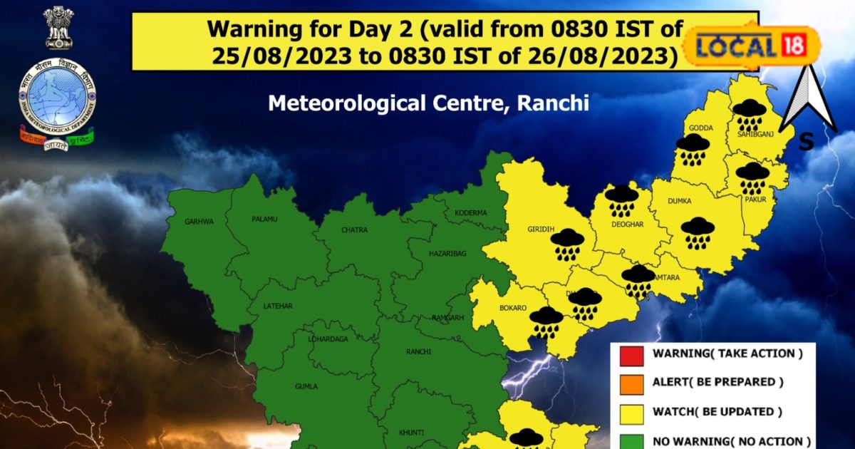 Jharkhand Weather Update: ये 3 कारण जिससे हो रही लगातार झमाझम बारिश ...