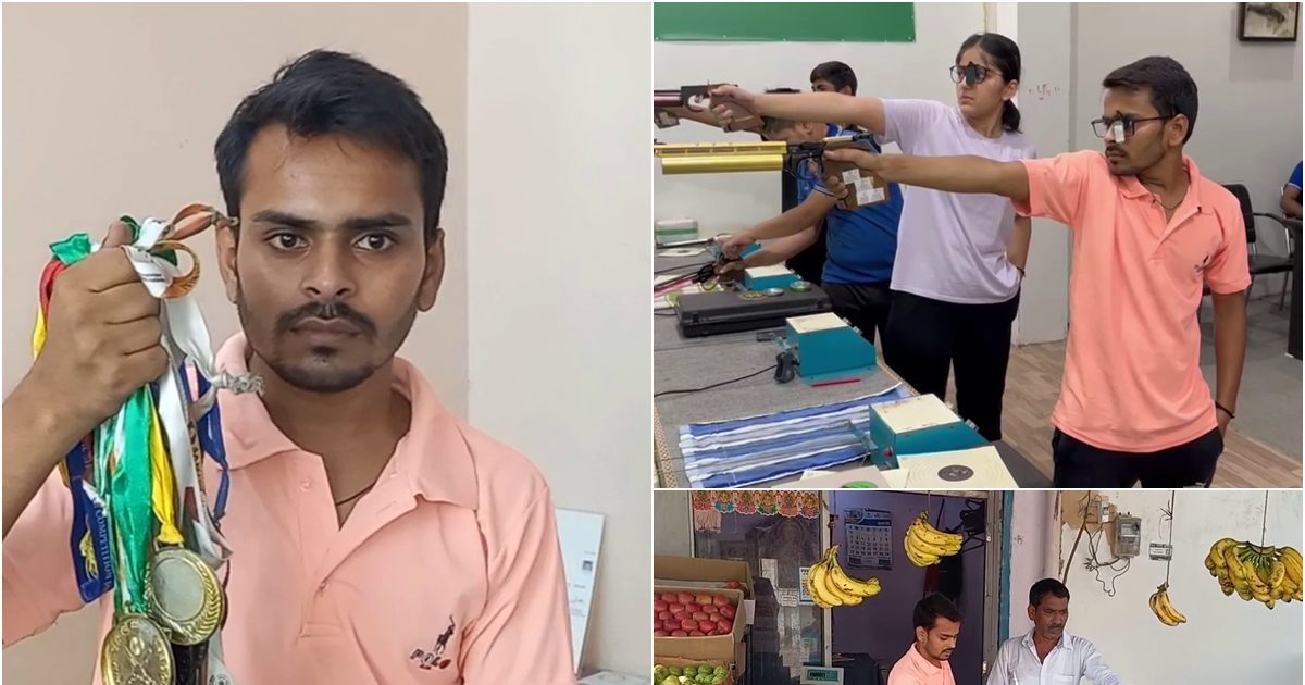 पहले सब्जी मंडी फिर प्रैक्टिस, युवा शूटर के संघर्ष की कहानी, माता-पिता लगाते हैं सब्जी की दुकान ...