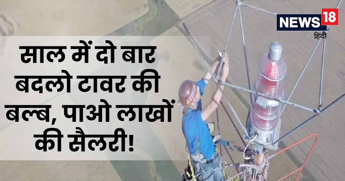 सिर्फ बल्ब बदलने के लिए मिलती है 16 लाख रु सैलरी, हर 6 महीने में करता ...