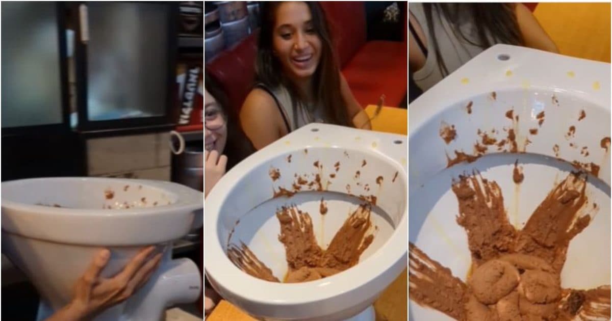 - Restaurant serving chocolate in a toilet video viral instagram ...