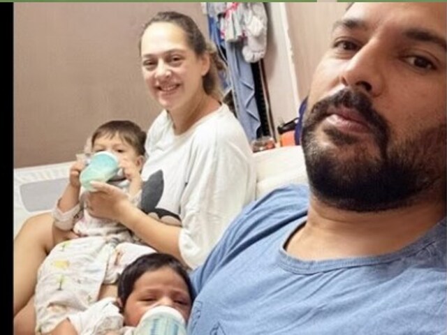 युवराज सिंह दूसरी बार बने पिता, पत्नी संग शेयर की नन्ही परी की तस्वीर ...
