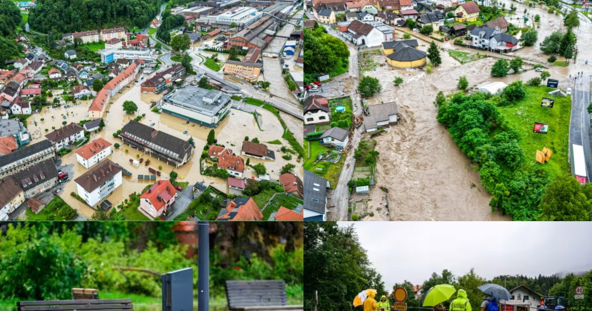Photos सामान्य बाढ़ की घटना नहीं स्लोवेनिया ऑस्ट्रिया के कई