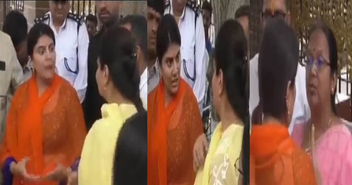 VIDEO: रविंद्र जडेजा की पत्नी रिवाबा को आया गुस्सा, गुजरात में मेयर ...