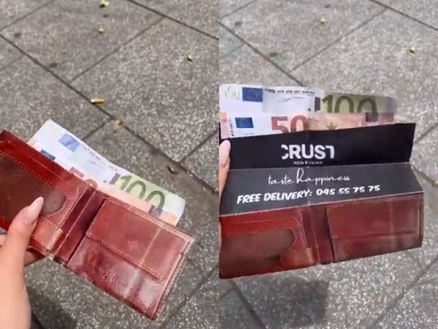 जिसे समझा नोटों से भरा ‘बटुआ’, वो निकला पिज्जा स्टोर का मेन्यू… प्रैंक ...