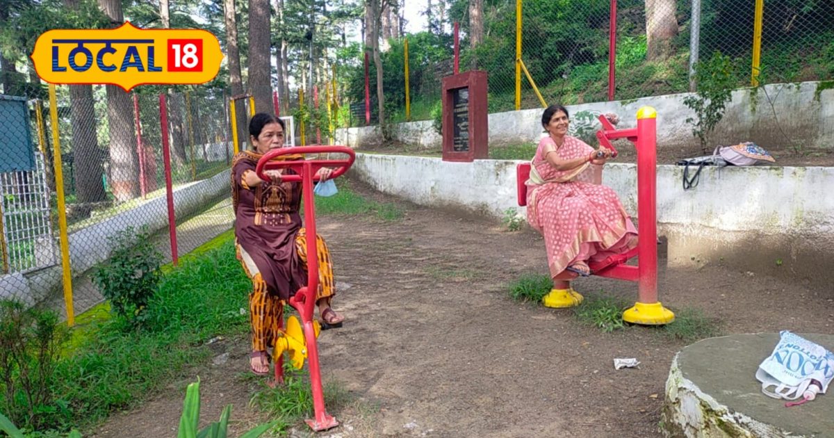 अब प्रकृति की शुद्ध हवा में होगी कसरत, अल्मोड़ा के कैंट एरिया में खुला ओपन जिम - Open gym opened ...