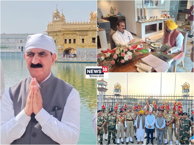 वाघा बॉर्डर पर बीटिंग रिट्रीट...भगवंत मान संग ब्रेकफास्ट...अब गोल्डन ...