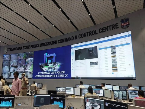 Hyderabad Police Control Room: अब बाढ़ आए या भूकंप...1 लाख कैमरों से ...