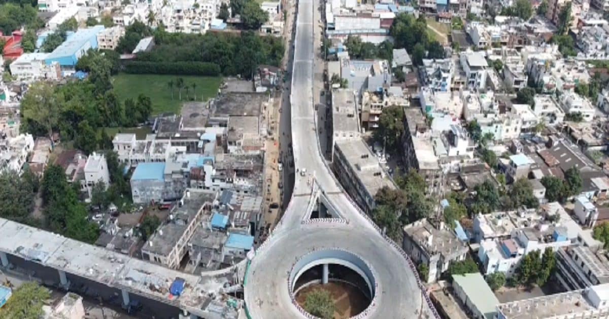 MP : प्रदेश के सबसे बड़े फ्लाईओवर के एक भाग का लोकार्पण, लंबाई है सवा 7 ...