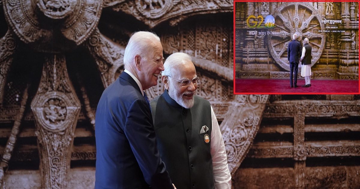 G20 Summit PM Narendra Modi explains Konark Sun Temple iconic wheel to ...