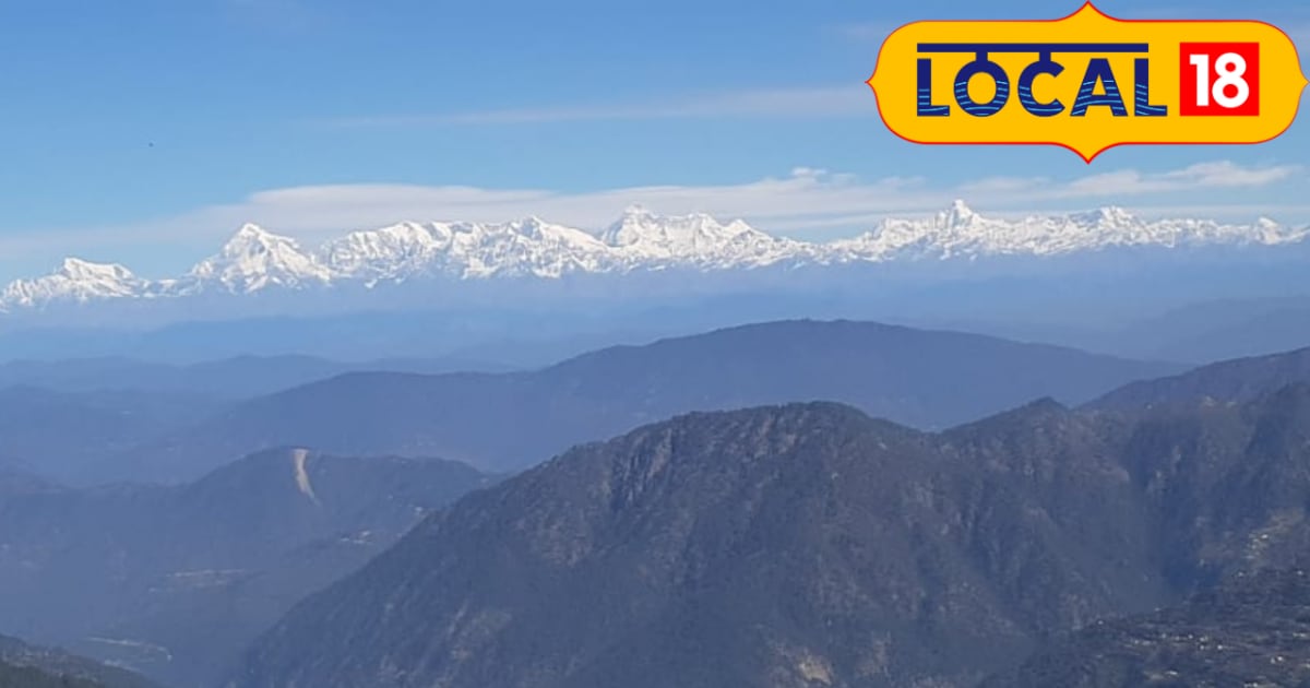 Himalaya Darshan viewpoint location in Nainital Pangoot