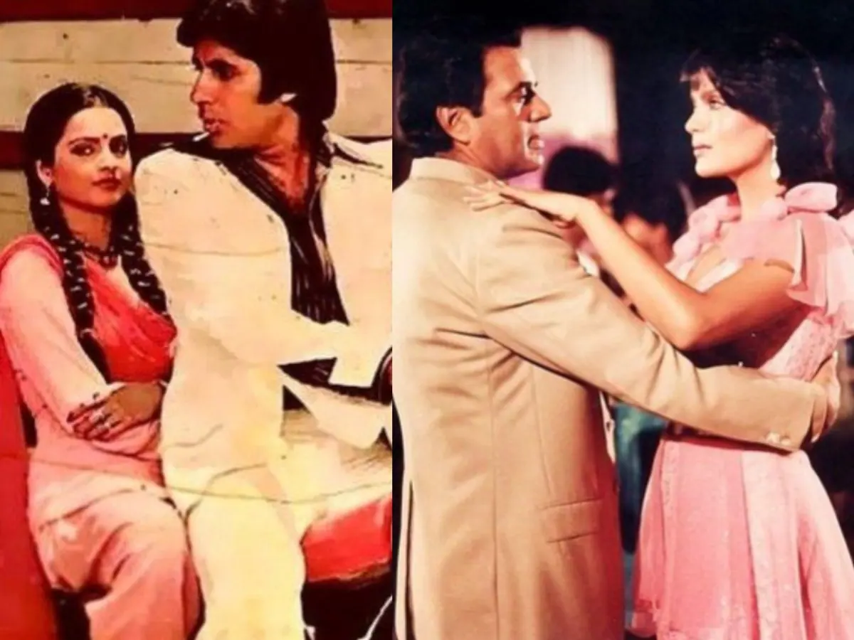 - Amitabh wanted to romance with Rekha in Dharmendra superhit film Ram Balram in 1980 Zeenat ...