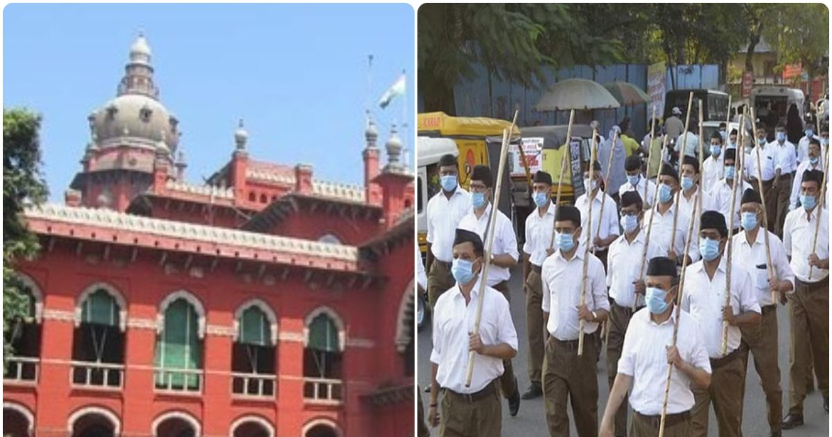 मस्जिद-चर्च रास्ते में है तो RSS को मार्च की इजाजत क्यों नहीं? हाईकोर्ट ...