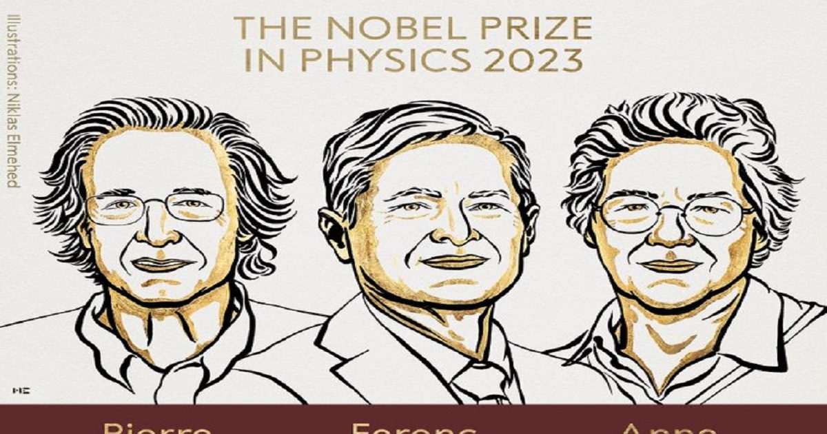 भौतिकी के नोबेल पुरस्कार हुआ ऐलान, पियरे एगोस्टिनी, फेरेंस और ऐने को ...
