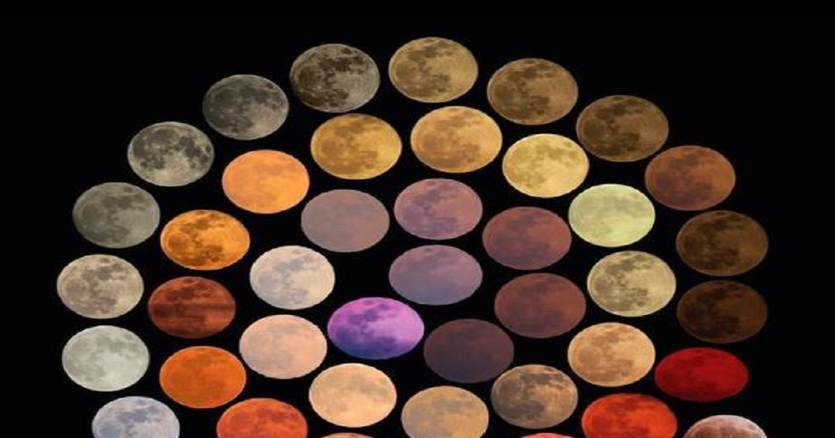 10 साल तक चांद की तस्वीरें लेती रही महिला, सिर्फ सफेद नहीं, 48 रंग ...