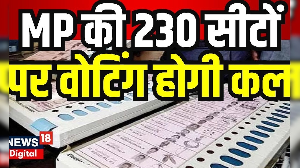 MP Election 2023 :MP की सभी 230 सीटों पर वोटिंग कल,किसकी बदलेगी किस्मत ...