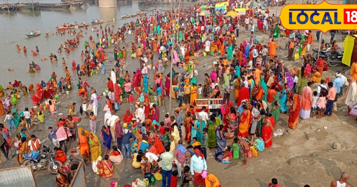 बिहार के सिमरिया में लगा है अर्ध कुंभ, साधु-संतों के साथ श्रद्धालुओं की ...