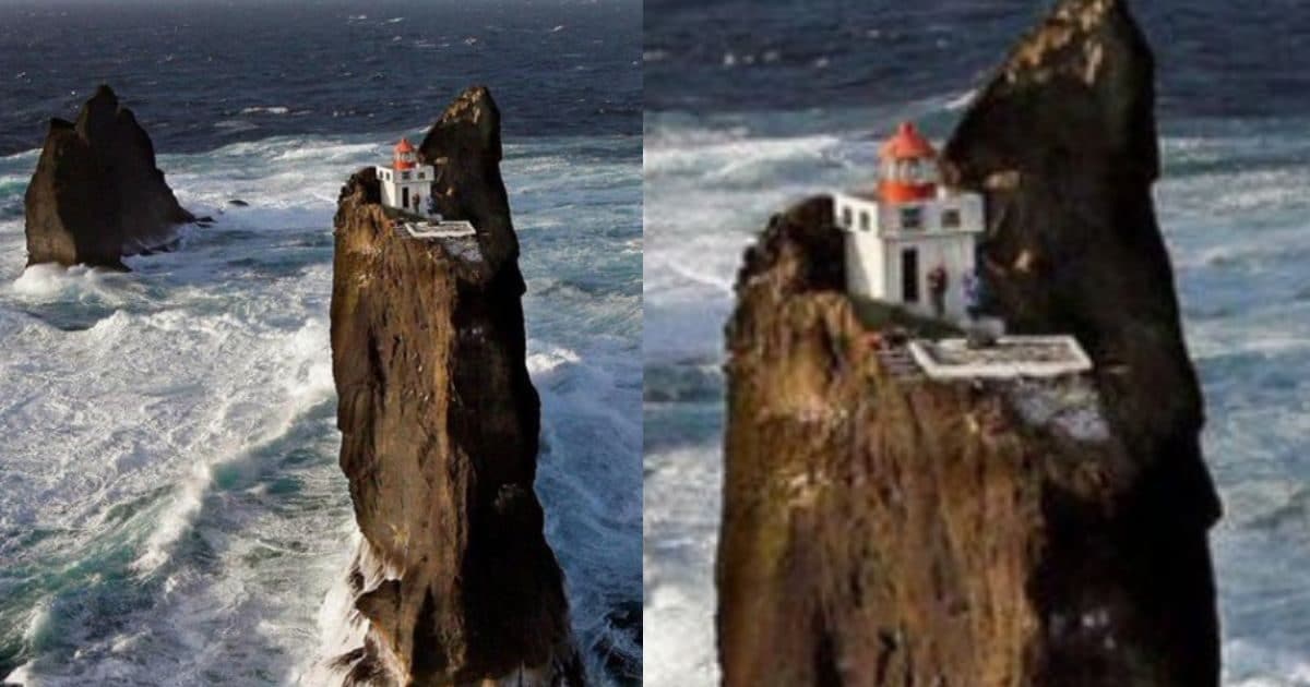 इस लाइट हाउस पर रात बिताना चाहेंगे आप? समुद्र के बीचोंबीच, सैकड़ों फीट ...