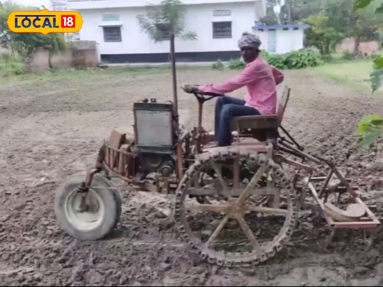 बिहारी किसान ने लगाया 'देसी बुद्धि' और बना दिया ट्रैक्टर, जुगाड़ देख ...