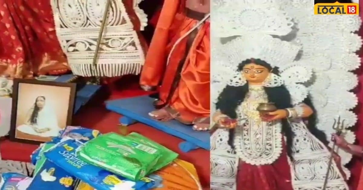 दुनिया का पहला मंदिर जहां देवी मां को फूल-माला नहीं, चढ़ते हैं सेनेटरी ...
