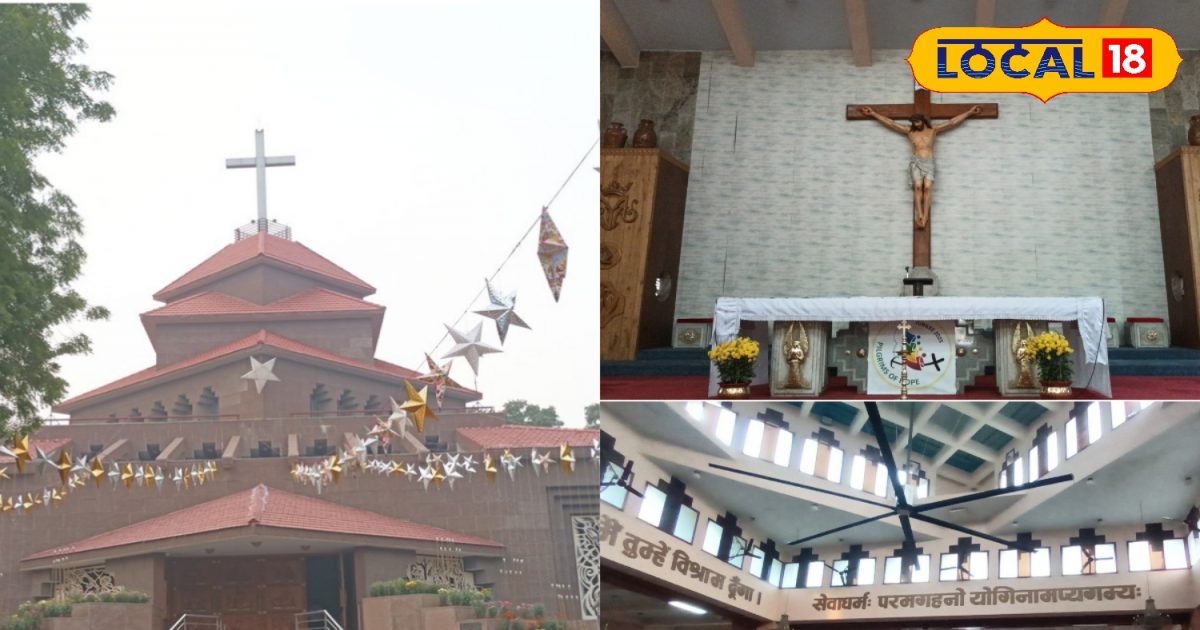 काशी में मंदिर जैसी आकृति वाला है ये चर्च, दीवारों पर ॐ के निशान, हर ...