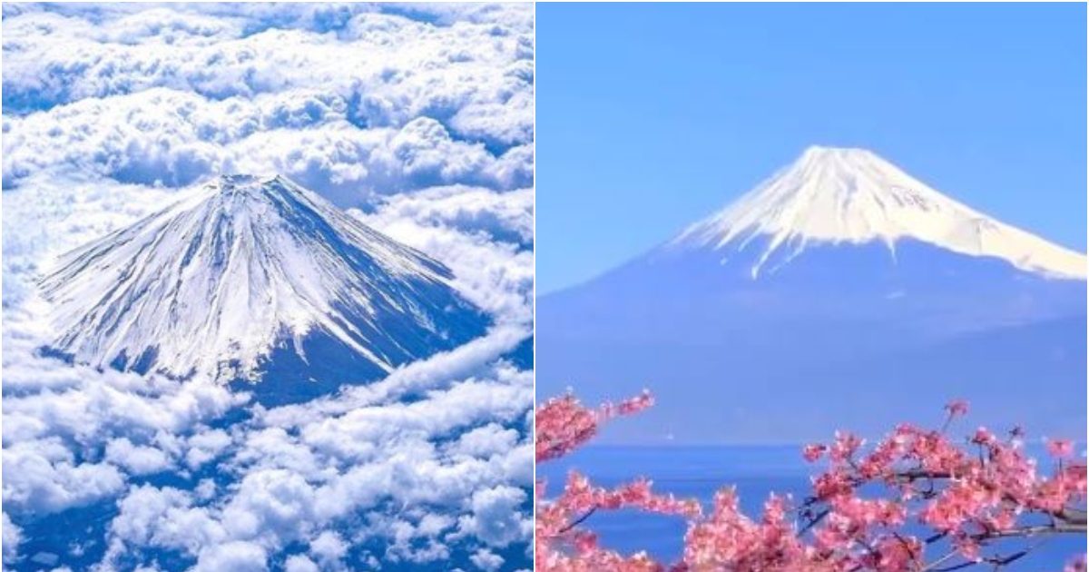 3 ज्वालामुखियों से बना है ये ‘जादुई’ पर्वत, हर मौसम में दिखता है अलग ही ...