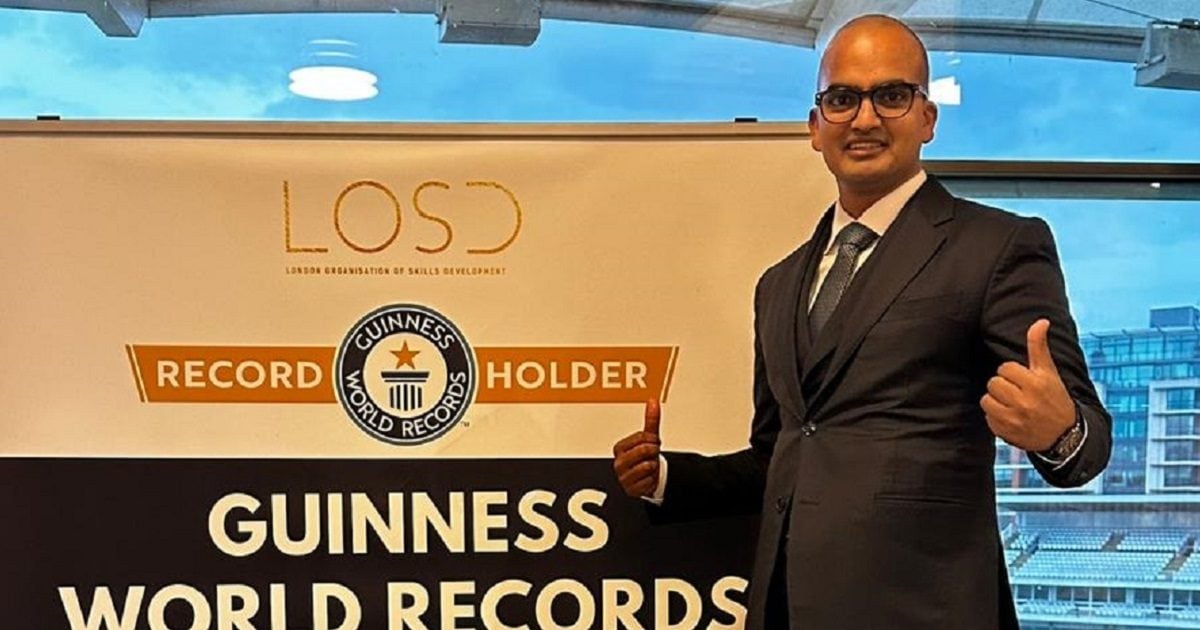 छा गए स्टॉक मार्केट सेफ ट्रेडिंग के मास्टर डॉ. रवि आर कुमार, गिनीज ...