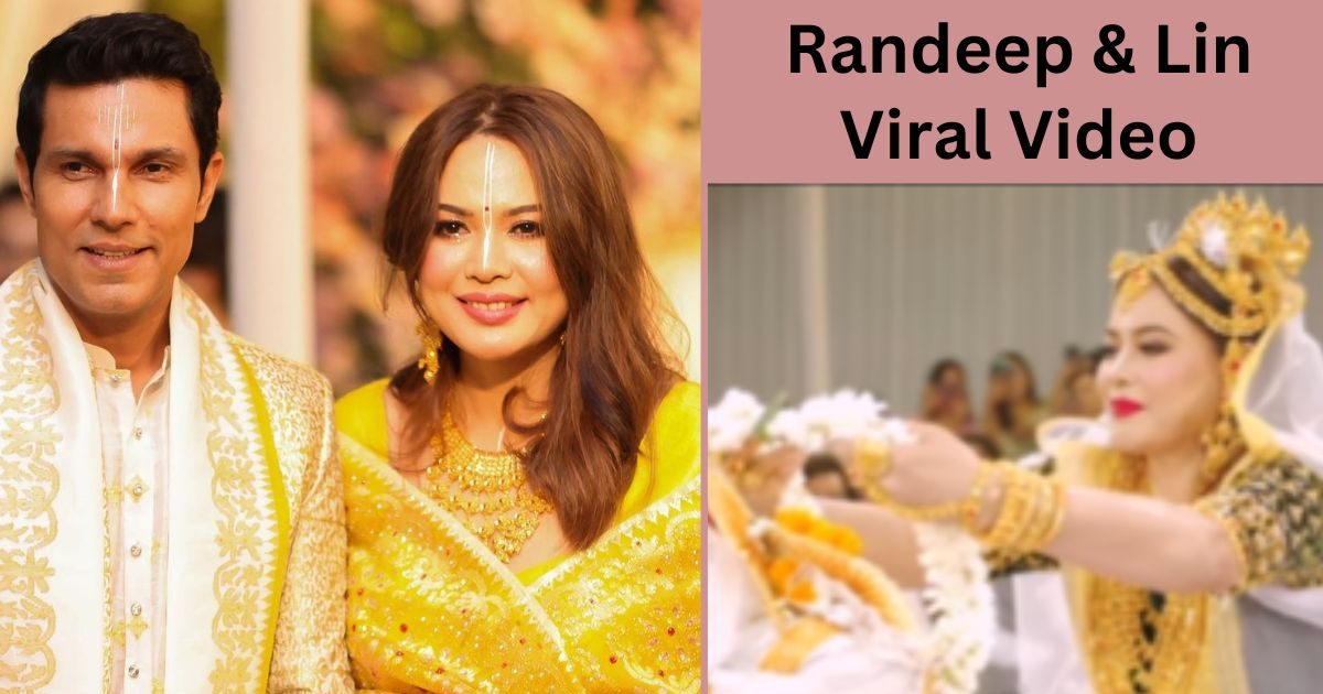 So simple so beautiful...रणदीप-लिन की शादी का वीडियो, लोग बोले-'Yam ...