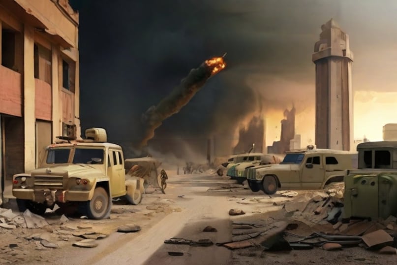 PHOTOS: तीसरे विश्व युद्ध के बाद कैसा दिखेगा पाकिस्तान, चीन और अमेरिका ...