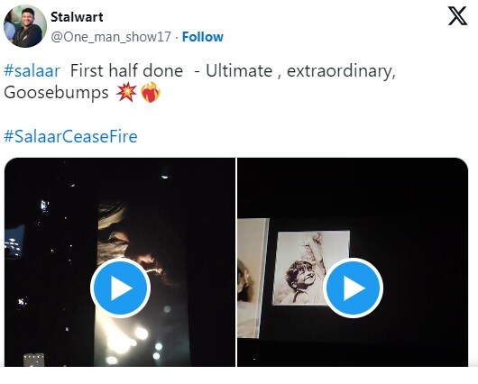 Salaar Movie Twitter Review: 'पैसा वसूल एक्शन ब्लास्ट', फैंस को भा गए ...