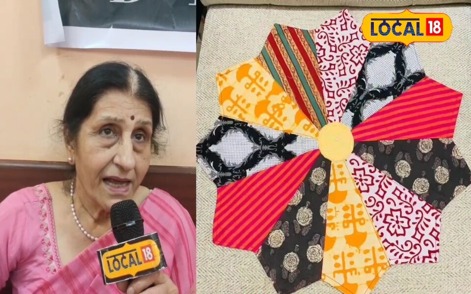 Professor Kalpana Malik started home decorative business 23 years ago ...