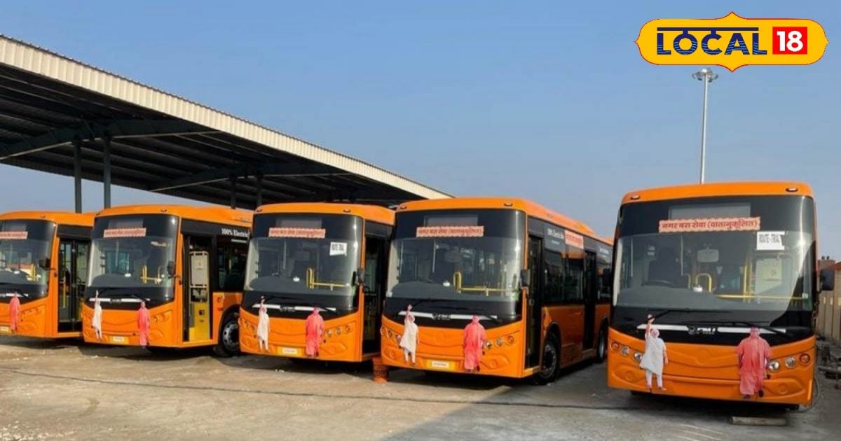 Travel of Ram devotees becomes easier in Ayodhya, e-buses of Gorakhpur ...