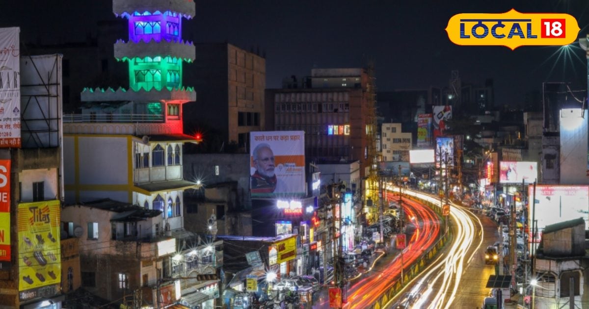 PHOTOS: रांची वासियों के दिल की धड़कन है यह सड़क, रात में जुगनू की तरह ...