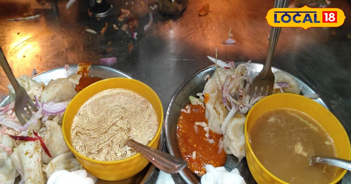 Street Food: Here in Katihar, soup with momos is available for free ...