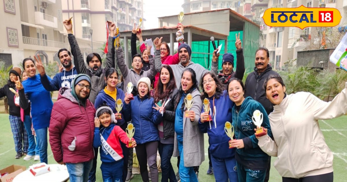 samridhi grand avenue society organized annual sports day