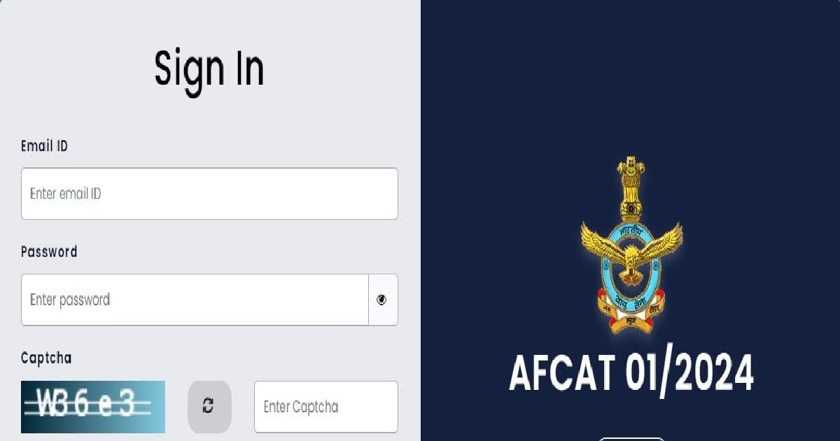 AFCAT Admit Card 2024: भारतीय वायु सेना ने जारी किया AFCAT 2024 का ...