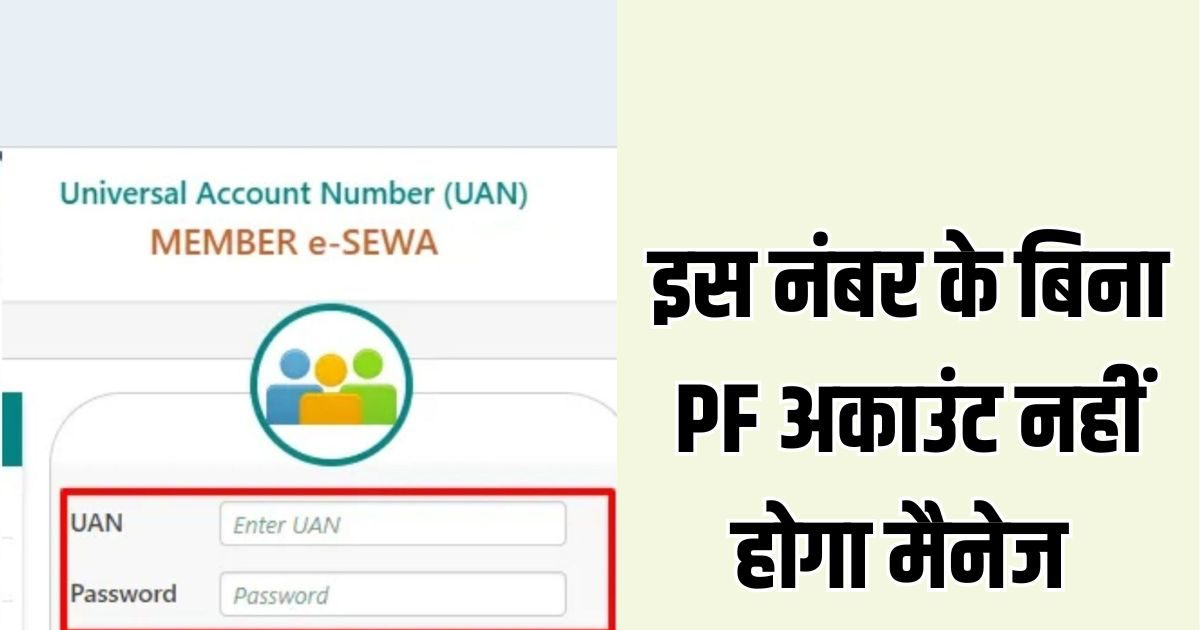 EPFO Update : बिना UAN ऑपरेट नहीं होता है PF खाता? अगर भूल गए यह नंबर ...
