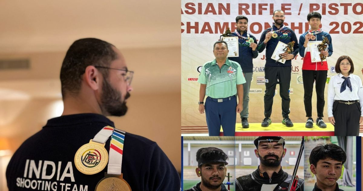 किसान के बेटे का कमाल: बागपत के नेशनल शूटर अखिल श्योरान ने जीता गोल्ड ...