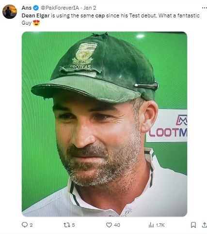 IND vs SA: आंखों में नमी.. चेहरे पर मुस्कान, डीन एल्गर ने पहनी 12 साल ...