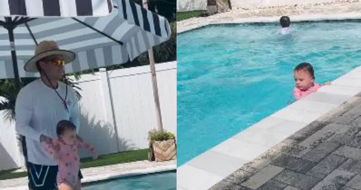 छोटे बच्चे तैरना कैसे सीखें? शख्स ने दी स्विमिंग की ऐसी ट्रेनिंग, देखकर ...