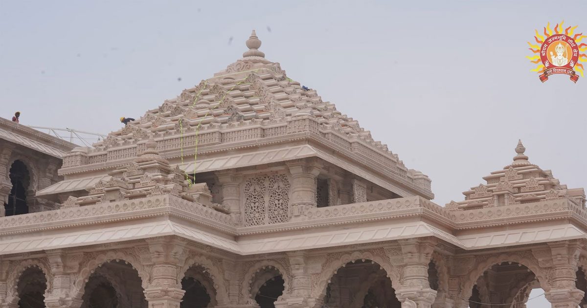 PHOTOS: रामलला की प्राण प्रतिष्ठा के 5 दिन पहले कैसा दिख रहा अयोध्या का राम मंदिर, घर बैठे आप भी ...