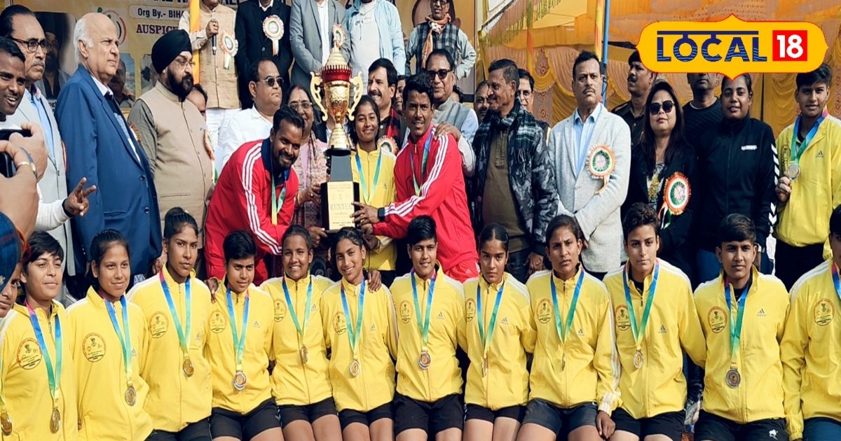Bihar team became runner up in national handball competition this team ...