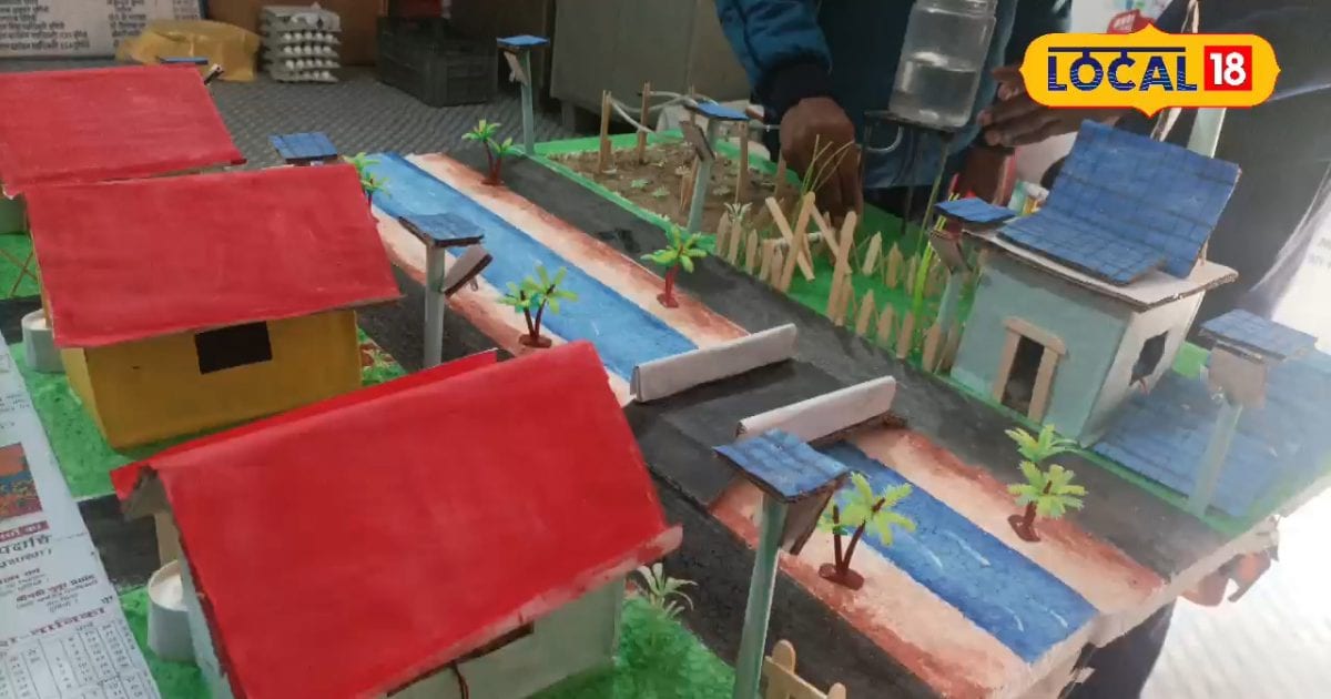 8 वीं के छात्र ने कचरे से बनाया स्मार्ट विलेज प्रोजेक्ट, शहर से सुंदर ...